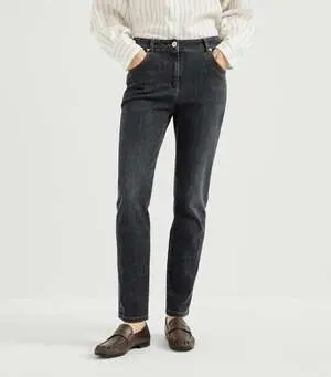 Brunello Cucinelli Stretch-denim Slim Jeans