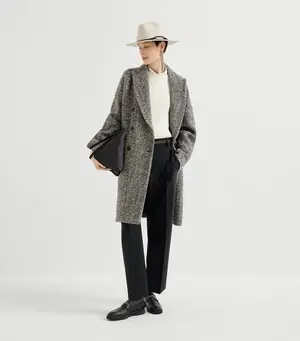 Brunello Cucinelli Wool-blend Straight Trousers