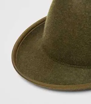 Max Mara Wool Fedora Hat