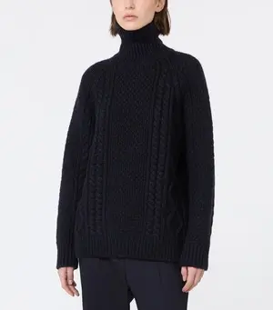 Max Mara Wool-blend Rollneck Sweater