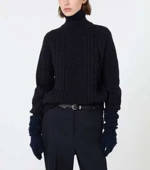 Max Mara Wool-blend Rollneck Sweater