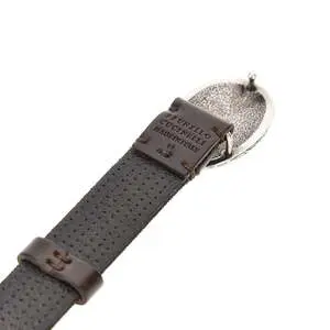 Brunello Cucinelli Texture Leather Belt