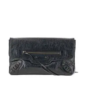 Balenciaga Arena Leather "le City" Clutch