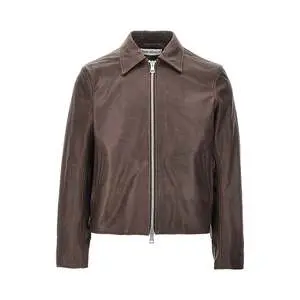 Our Legacy Waxed Leather Jacket