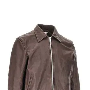 Our Legacy Waxed Leather Jacket