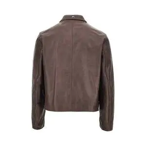 Our Legacy Waxed Leather Jacket