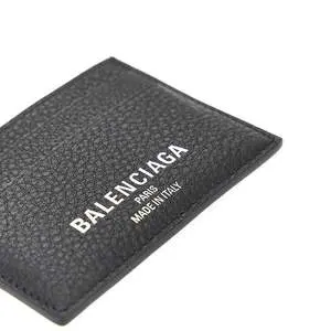 Balenciaga Grained Leather Cardholder