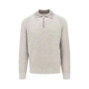 Brunello Cucinelli Cashmere Knit Polo Sweater