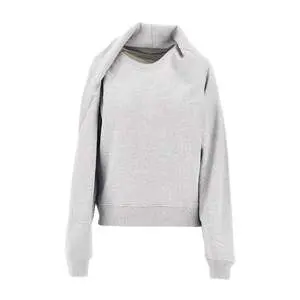 Dries Van Noten Draped Crewneck Sweatshirt