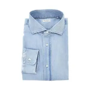 Brunello Cucinelli Deni Easy Fit Shirt An - Blue