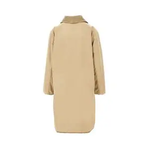 THE ROW Etoli Reversible Cotton Coat - Beige