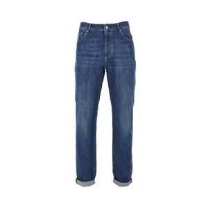 Brunello Cucinelli Traditional Fit Jeans - Blue