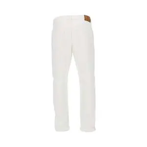 Brunello Cucinelli Garment-dyed Comfort Stretch Denim Pants