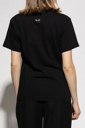 Play Comme Des Garcon T-shirt With Logo Patch