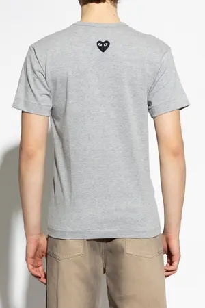 Play Comme Des Garcon T-shirt With Logo Patch