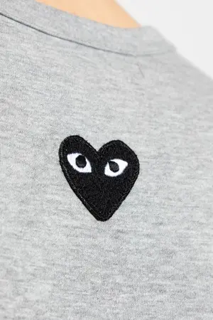 Play Comme Des Garcon T-shirt With Logo Patch