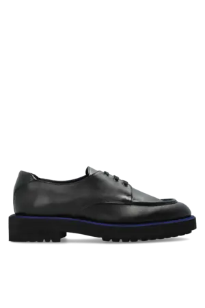 LANVIN Leather Derby Shoes - Black