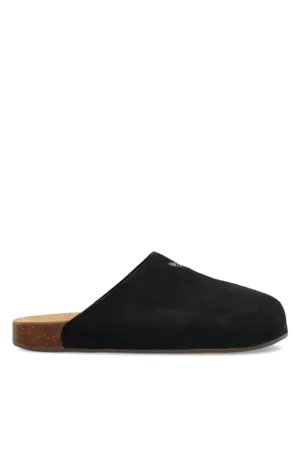 ADIDAS ORIGINALS Adimule Suede Mules - Black