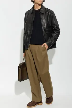 Paul Smith Crew Neck Sweater With Zebra Patch