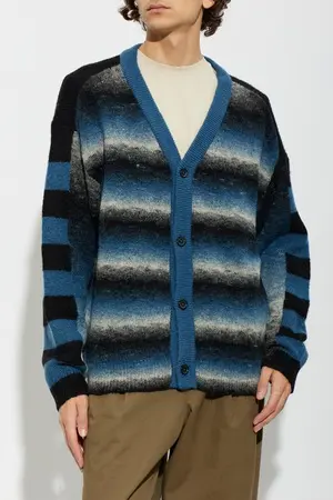 Paul Smith Wool Striped Cardigan
