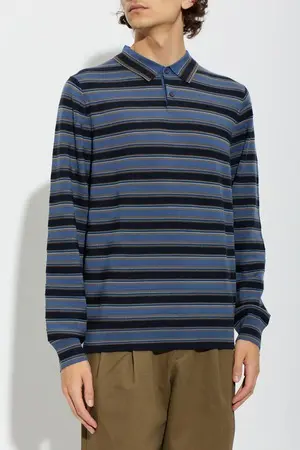 Paul Smith Striped Wool Polo