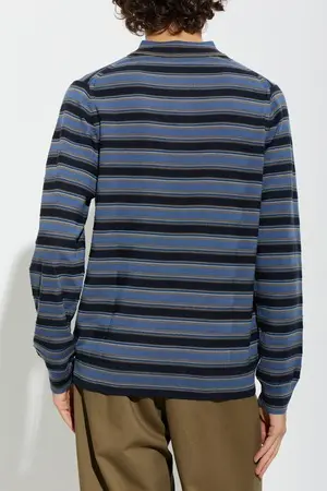 Paul Smith Striped Wool Polo