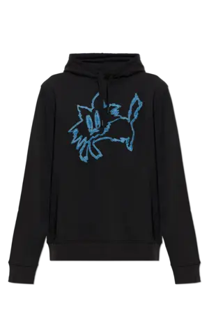 Paul Smith Cotton Hoodie - Black