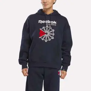REEBOK Starcrest Relaxed Hoodie - Vector Navy