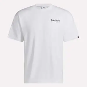REEBOK Relaxed Logo T-shirt - White