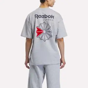 REEBOK Relaxed Logo T-shirt - White