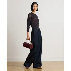 Ralph Lauren Paisley Cotton-modal Sweater