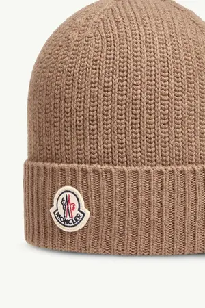 Moncler Tricot Wool Blend Beanie