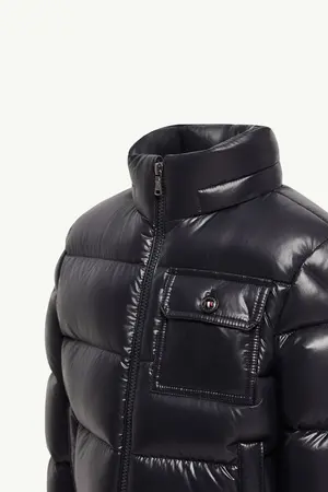 Moncler Alaxios Hooded Short Down Jacket