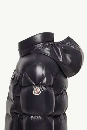 Moncler Alaxios Hooded Short Down Jacket