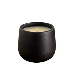THE ORGANIC CANDLE CO. Organic Golden Spice + Vanilla Bean Candle Pair - Black