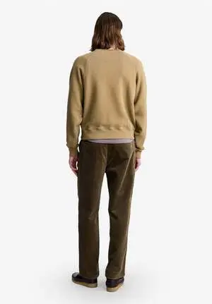 A.p.c. Tim Sweatshirt Taupe Raglan Sleeve