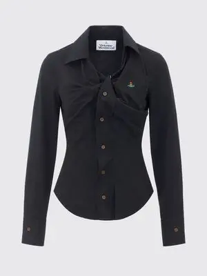 VIVIENNE WESTWOOD Cotton Ruched Shirt