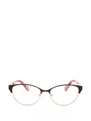 Kate Spade New York Kate Spade Emelyn Cat-Eye Frame Eyeglasses Red