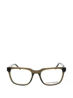 Lucky Brand Rectangle Frame Eyeglasses - Green