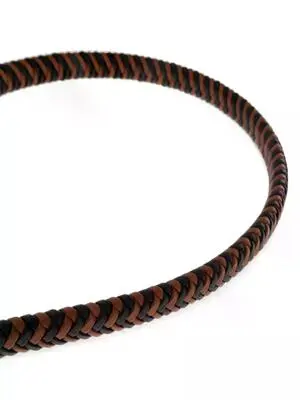 Loewe Braided Leather Bag Strap