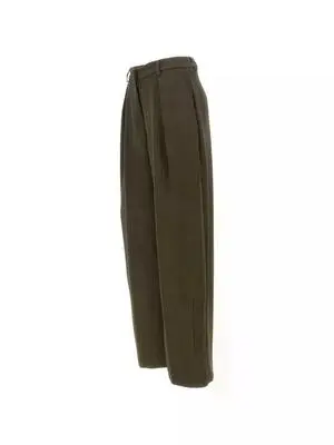 KAOS Pleated Wide-leg Trousers