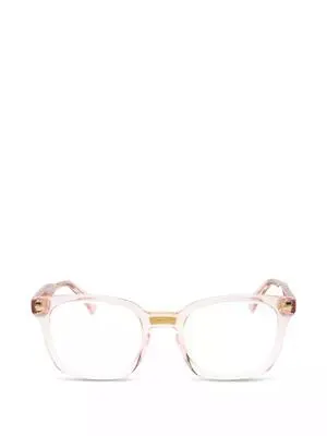 Gucci Rectangle Frame Glasses - Pink
