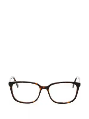Gant Tortoiseshell-effect Rectangle-frame Glasses - Brown