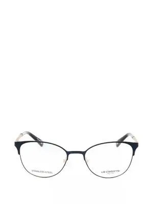 LIZ CLAIBORNE Round-frame Glasses - Blue