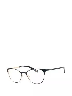 LIZ CLAIBORNE Round Frame Eyeglasses - Blue
