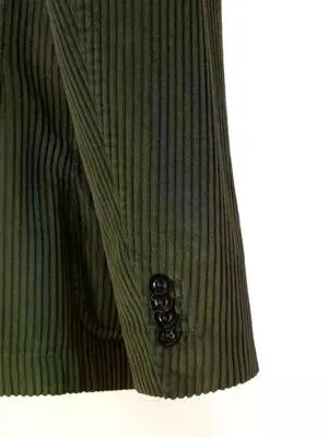 Boglioli Corduroy Single-breasted Blazer - Green