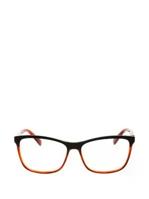 Escada Rectangular Frame Eyeglasses - Brown