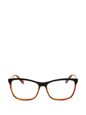 Escada Rectangular Frame Eyeglasses - Brown