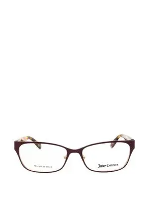 Juicy Couture Rectangle Eyeglasses - Red