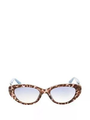 Guess Tortoiseshell Effect Cat-eye Sunglasses - Brown